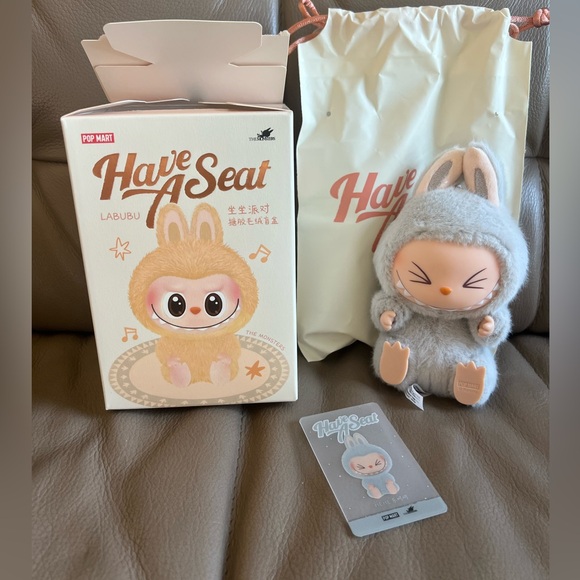 POP MART | Accessories | Pop Mart Lababu Have A Seat Hehe Confirmed 0 ...